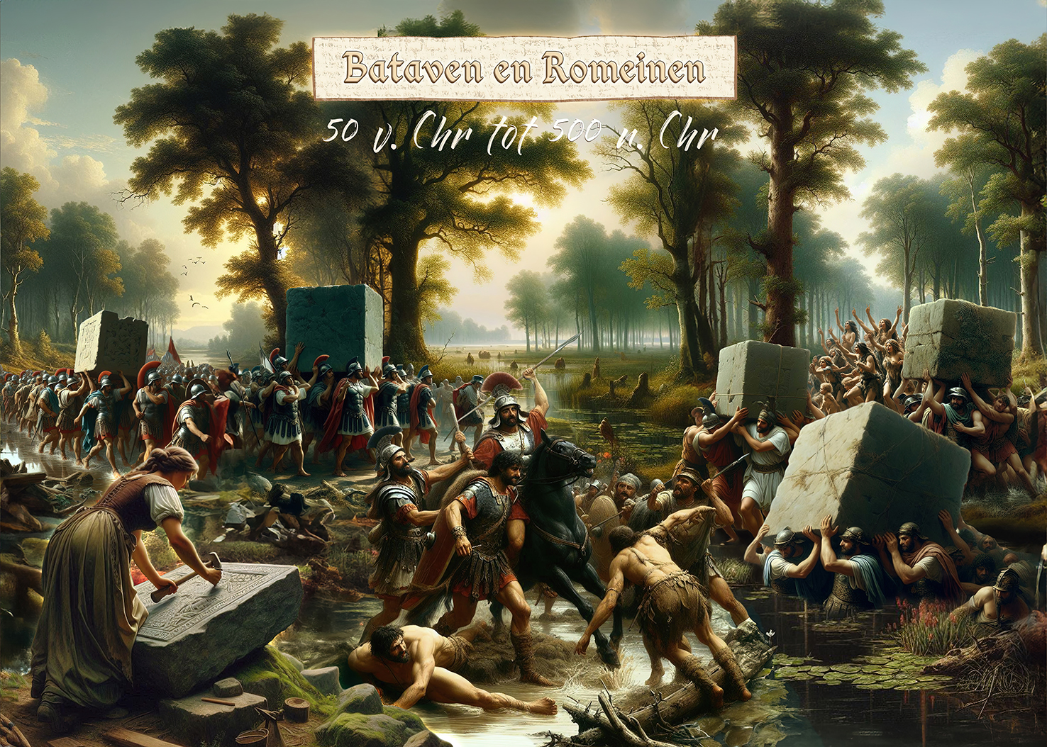 bataven en romeinen – WAT BLIJFT